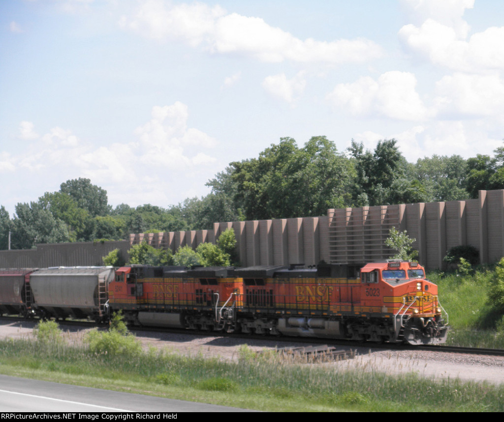 Westbound grain on a lovely day